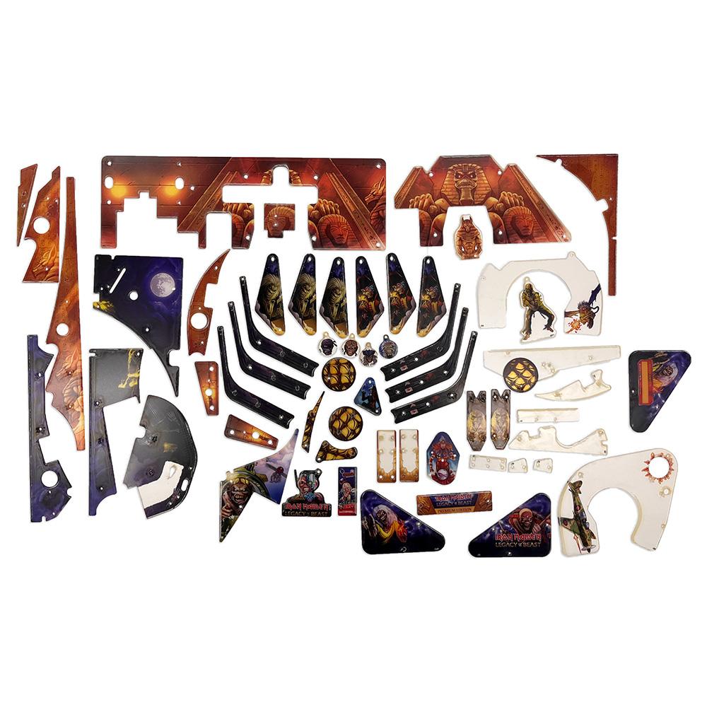 803-5000-N6_803-5000-N7 Stern Iron Maiden Premium & LE Playfield Plastic Set